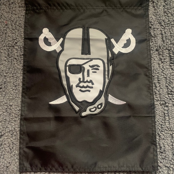 NFL | Wall Decor | Las Vegas Raiders Flag | Poshmark